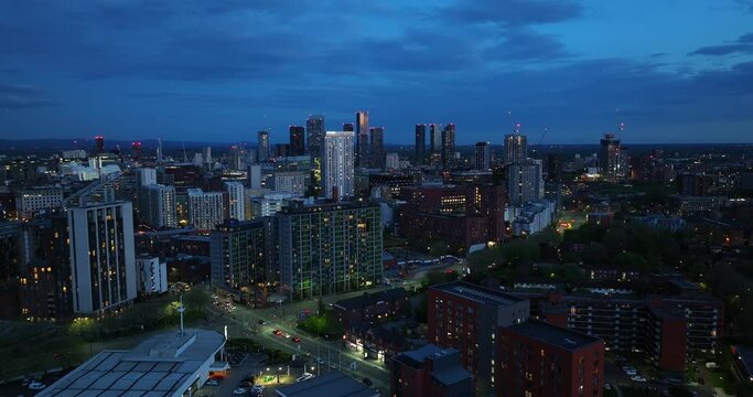 Manchester Skyline Night Images – Browse 1,532 Stock Photos, Vectors ...