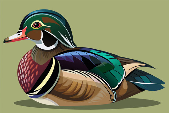 Wood Duck Drawings