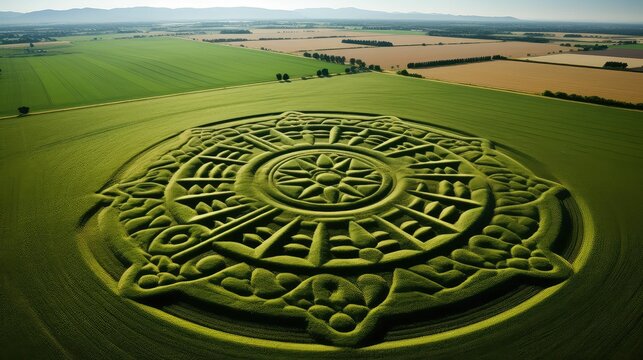 Alien Crop Circles Images – Browse 2,377 Stock Photos, Vectors, and ...