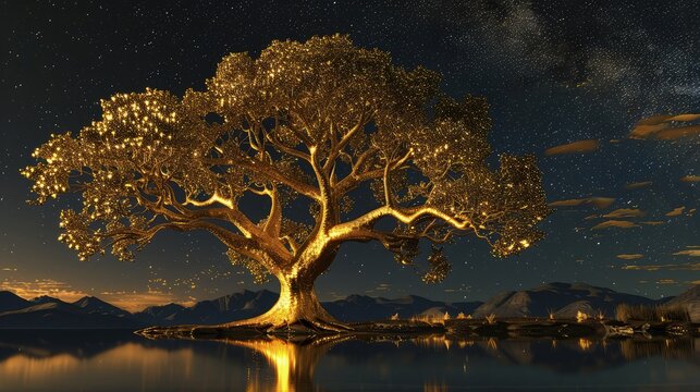 Imágenes de "Golden Tree": descubre bancos de fotos, ilustraciones ...