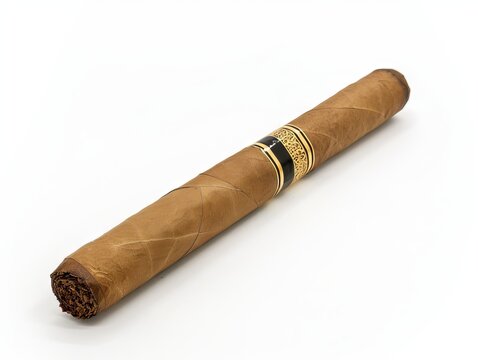 cigar white background