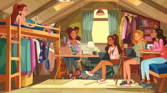 Friend Cartoon Images – Browse 697,513 Stock Photos, Vectors, and Video ...