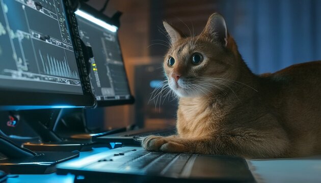 Dog Cat Computer Images – Browse 7,422 Stock Photos, Vectors, and Video ...