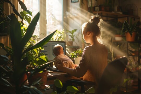 Breastfeeding Mom Computer Images – Browse 1,044 Stock Photos, Vectors ...