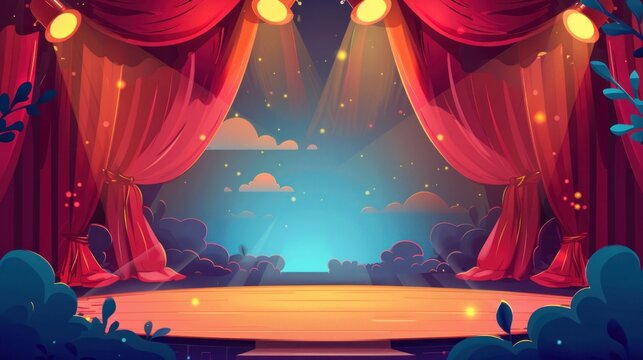 Stage Light Cartoon Images – Browse 17,074 Stock Photos, Vectors, and ...