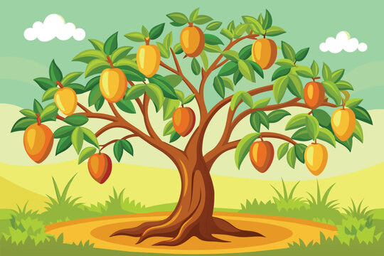 Mango Tree Clip Art