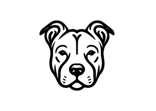 Pitbull Outline