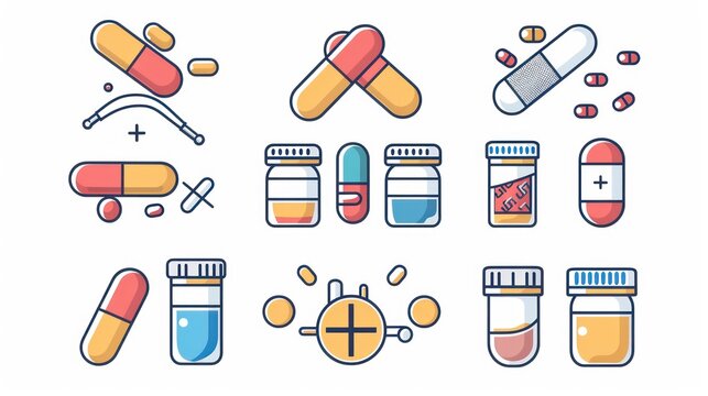 "Medication Icons" Images – Browse 61 Stock Photos, Vectors, and Video ...