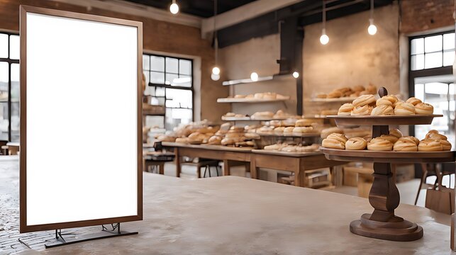 Bakery Frame Mockup Images – Browse 2,781 Stock Photos, Vectors, and ...