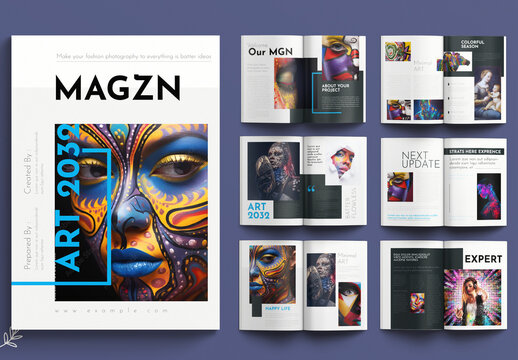 Magazine Cover Template Images – Browse 960,871 Stock Photos, Vectors ...