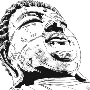 Buddha Head Drawing Images – Browse 24,715 Stock Photos, Vectors, and ...