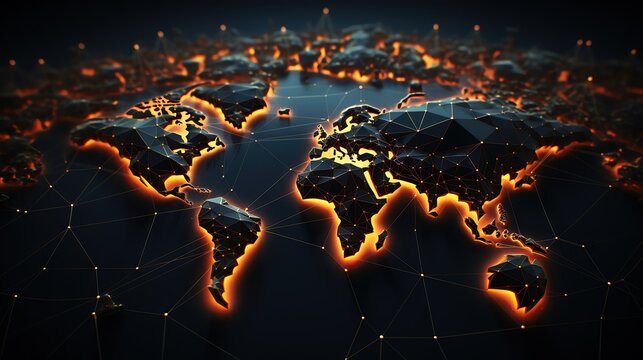 "Digital World Map" Images – Browse 661 Stock Photos, Vectors, and ...