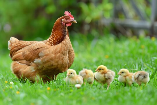 Hen With Chicks Images – Browse 247,736 Stock Photos, Vectors, and ...