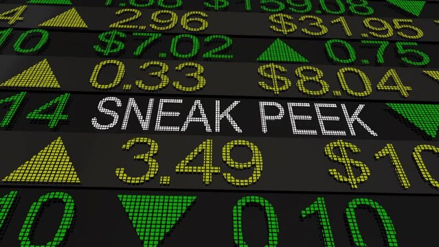 Sneak Preview Images – Browse 623 Stock Photos, Vectors, and Video ...