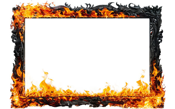 Animated Flame Border