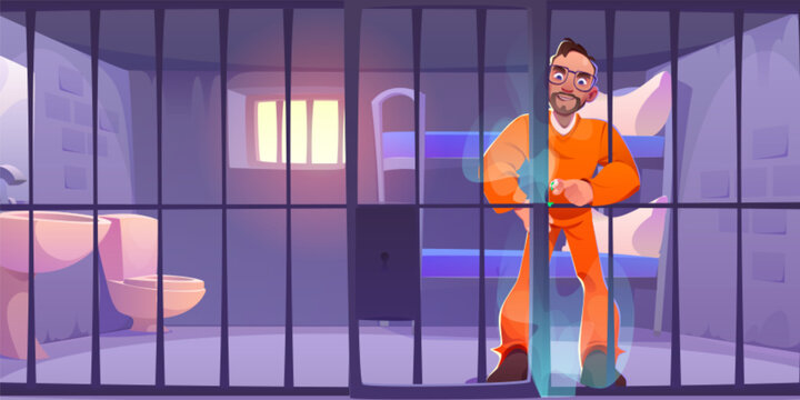 Behind Bars Cartoon Images – Browse 2,201 Stock Photos, Vectors, and ...
