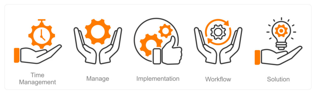 Implementation Icons-Bilder: Stock-Fotos & -Videos. | Adobe Stock