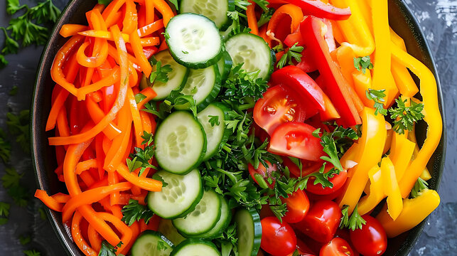 Rainbow Salad Images – Browse 14,573 Stock Photos, Vectors, and Video ...