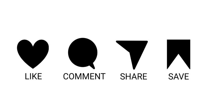 Like Comment Share Images – Browse 50,748 Stock Photos, Vectors, and ...