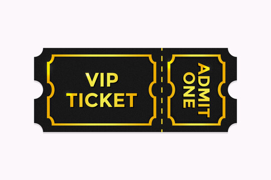 Vip Movie Ticket Template