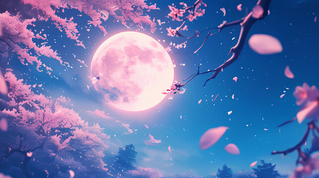 Falling Sakura Wallpaper Images – Browse 24,836 Stock Photos, Vectors ...