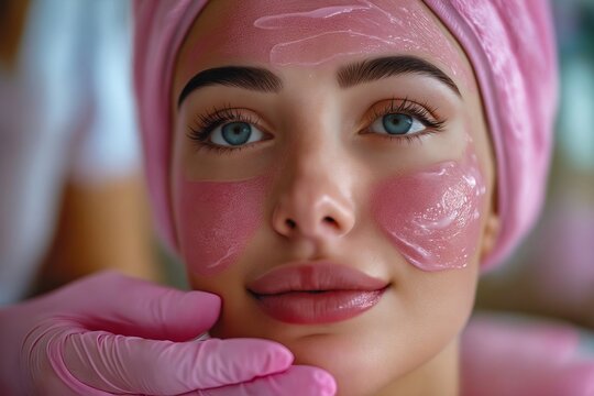 Pink Face Mask Images – Browse 95,324 Stock Photos, Vectors, and Video ...