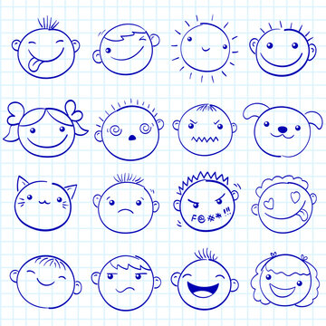 Emoji Sketch Images – Browse 27,484 Stock Photos, Vectors, and Video ...