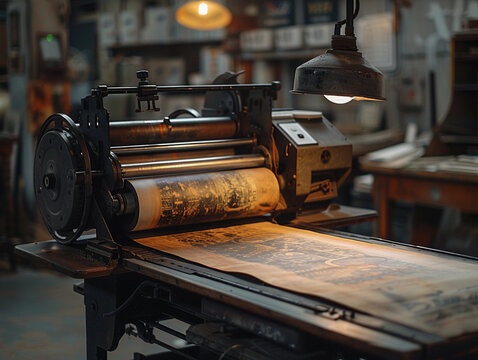 Printing Press Vintage Images – Browse 25,091 Stock Photos, Vectors ...
