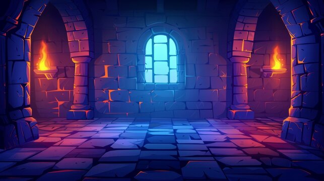 Dungeon Wall Background