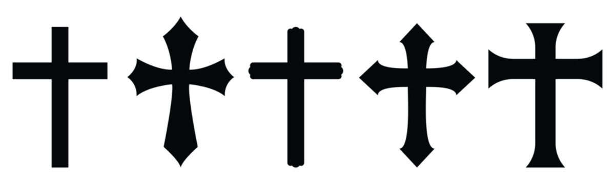 Jesus On Cross Vector