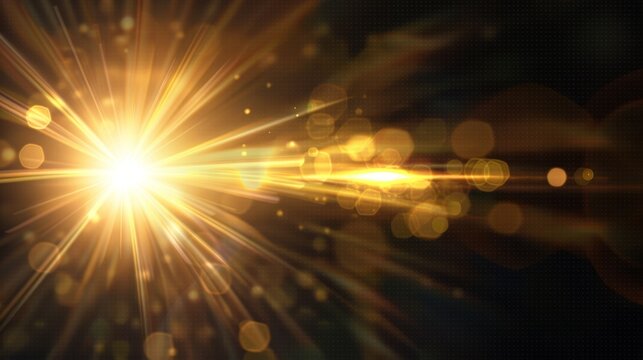 Yellow Sun Rays Png