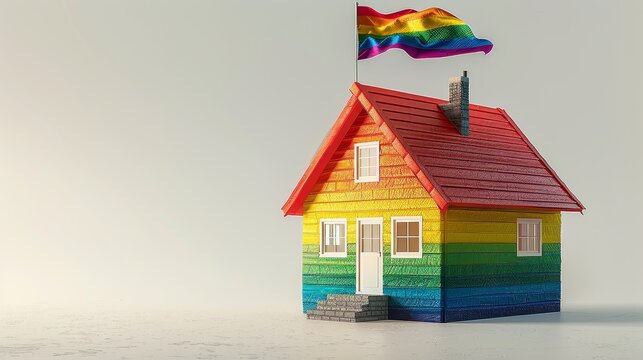 Rainbow Pride Flag House Images – Browse 3,229 Stock Photos, Vectors ...