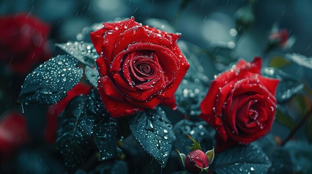Roses With Dew Drops Images – Browse 64,678 Stock Photos, Vectors, and ...