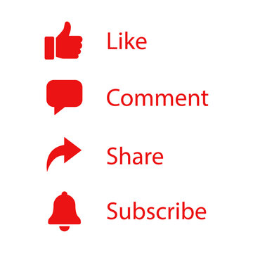 Like Share And Subscribe Images – Browse 13,467 Stock Photos, Vectors ...