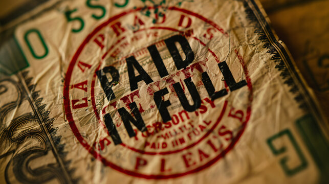 Paid In Full Stamp Images – Browse 801 Stock Photos, Vectors, and Video ...