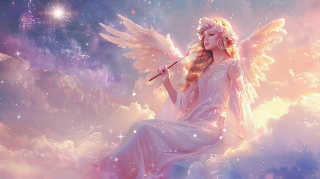 Angel Painting Images – Browse 72,121 Stock Photos, Vectors, and Video ...