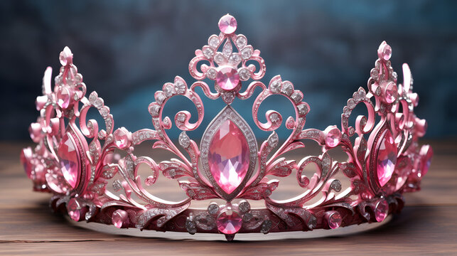 Pink Princess Crown Images – Browse 29,410 Stock Photos, Vectors, and ...