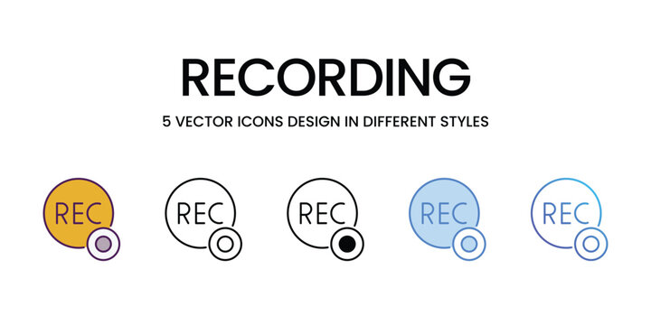 Recording Icons Images – Browse 746,122 Stock Photos, Vectors, and ...