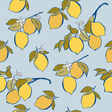 Italian Pattern Lemons Images – Browse 3,208 Stock Photos, Vectors, and ...