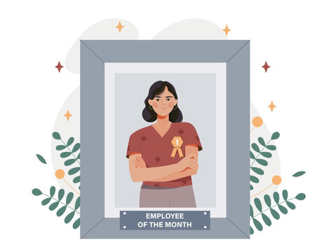 Employee Of The Month Frame Images – Browse 512 Stock Photos, Vectors ...