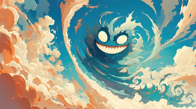 Hurricane Cartoon Images – Browse 7,492 Stock Photos, Vectors, and ...