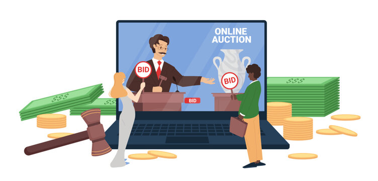 "Online Auction" Images – Browse 4,553 Stock Photos, Vectors, and Video ...
