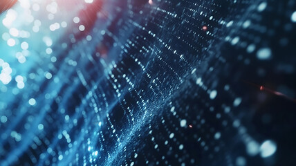 Blue digital binary data on computer screen background wallpaper ...