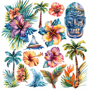 Tiki Flowers Images – Browse 3,465 Stock Photos, Vectors, and Video ...