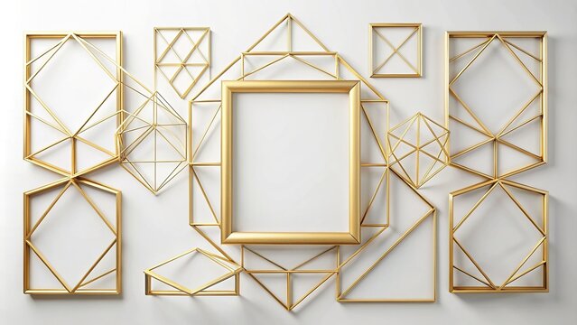 Gold Geometric Frame Images – Browse 292,298 Stock Photos, Vectors, and ...