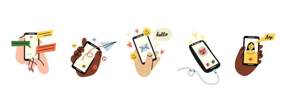 Video Call Cartoon Images – Browse 45,454 Stock Photos, Vectors, and ...