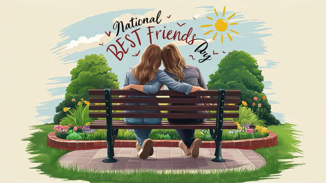 Best Friends Cartoon Images – Browse 21,135 Stock Photos, Vectors, and ...