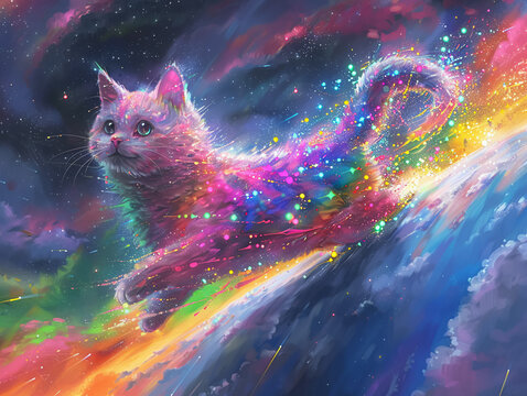 Rainbow Cat Images – Browse 48,185 Stock Photos, Vectors, and Video ...