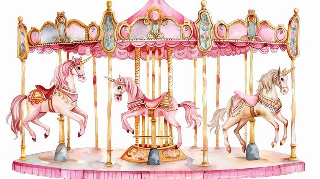 Pink Carousel Images – Browse 6,893 Stock Photos, Vectors, and Video ...