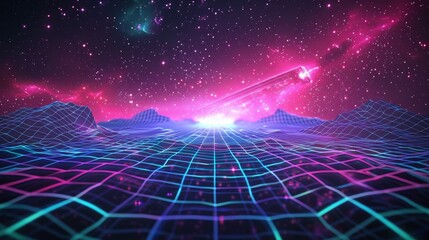 35+ Free Neon Space Wallpaper & Pictures - Pikwizard